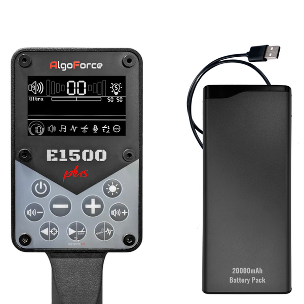 AlgoForce E1500 PLUS - Pulse Induction Metal Detector – Detect-Ed Australia