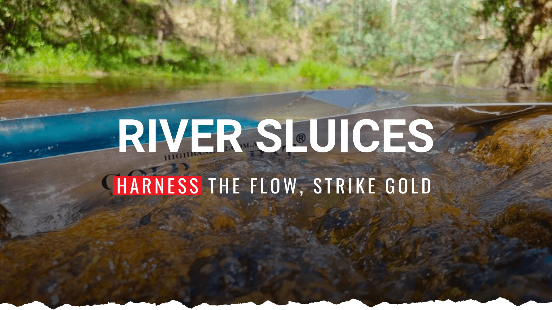 Gold River Sluices - Detect-Ed Australia